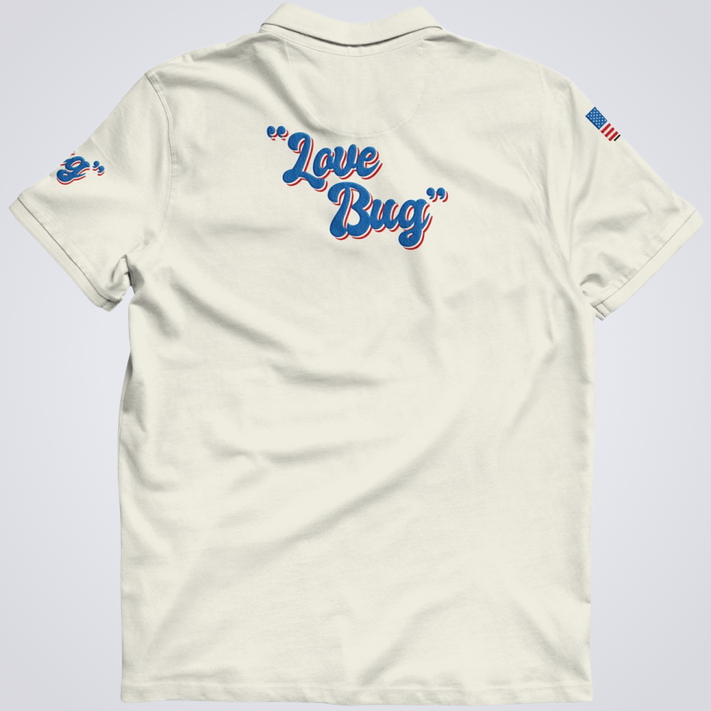 Love Bug Polo Shirt | Drivers Club Company, car enthusiast